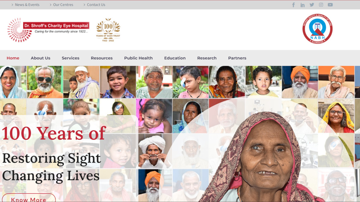 Book an Appointment - Dr. Shroff's Charity Eye Hospital